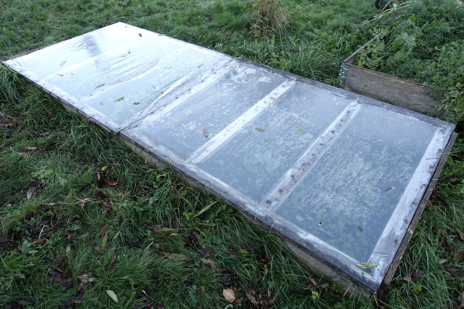 Garden DIY: Building a cold frame lid – Sara's Kitchen Garden