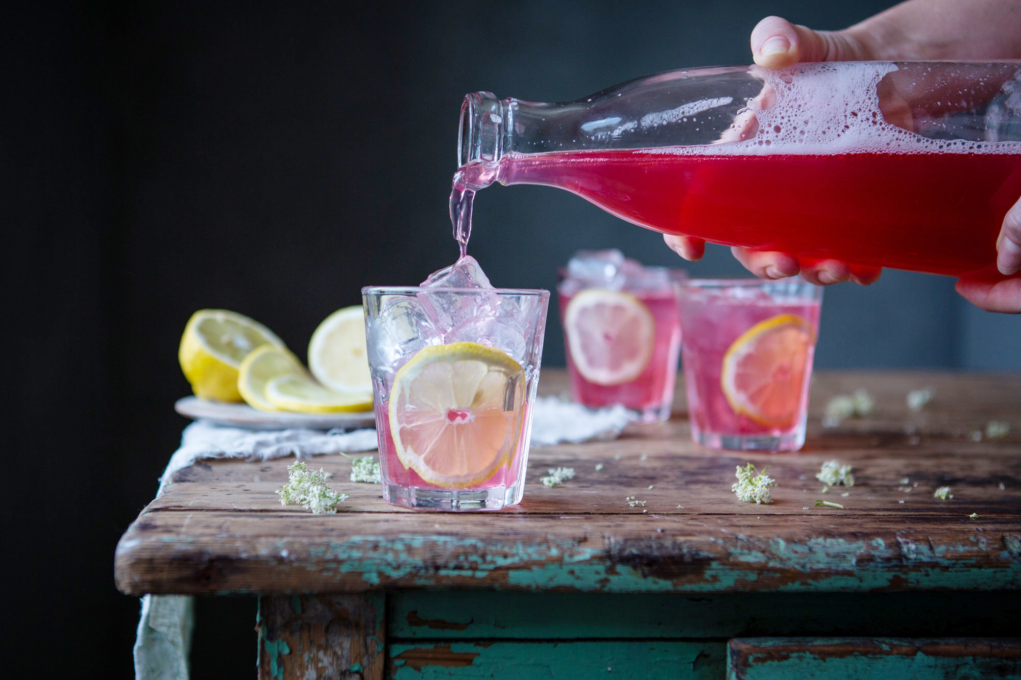 Sara's redcurrant lemonade – Sara's Kitchen Garden
