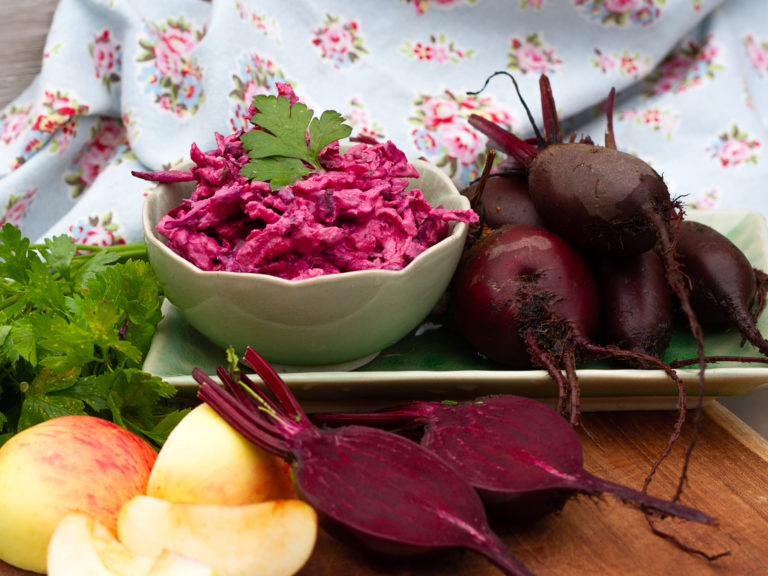 Traditional Swedish Beet Salad – Sara's Kitchen Garden